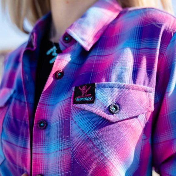 DIXXON | Tops | Dixxon X Shreddy Collab Shreddy V6 223 Flannel Shirt ...